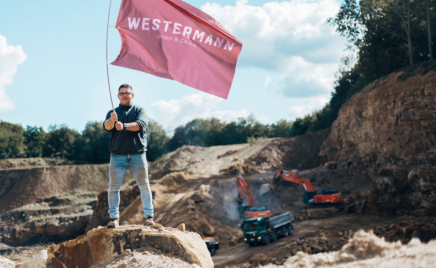 Natursteine & Tone aus Ibbenbüren - Westermann Steinbruch